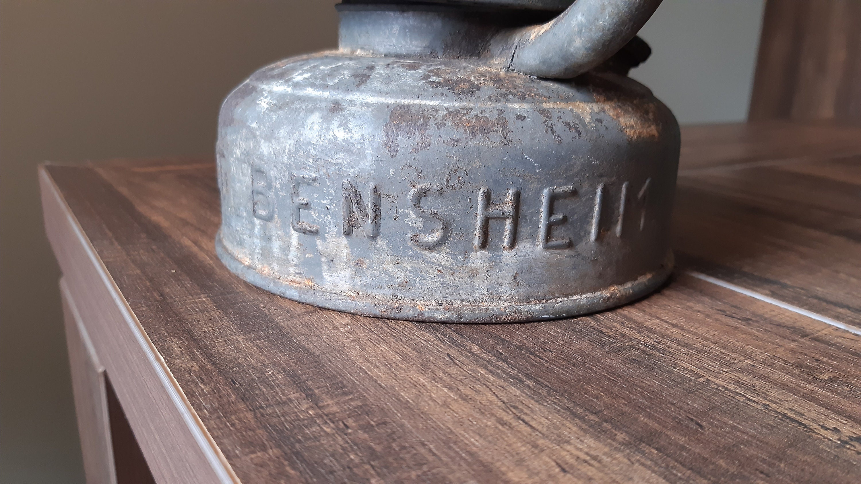 Old German Gas Lantern From the 40s, Vintage Decoration, Collector's ...