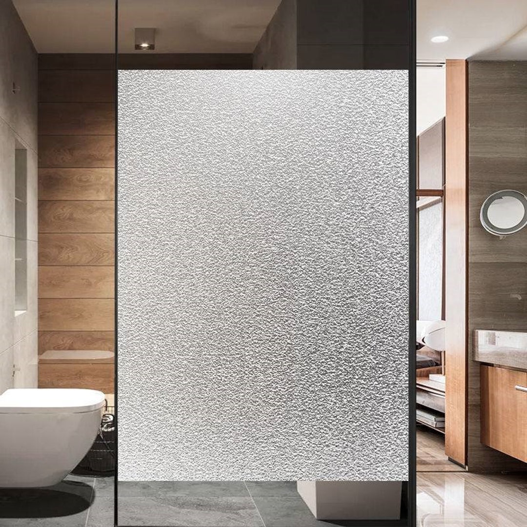 Matte Pure Frosted Window Privacy Film, Sun Blocking Film, Opaque ...