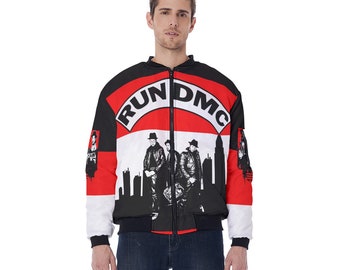 Run Dmc Bomber Jacket - Etsy