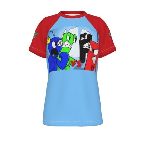 Kids Rainbow Friends VS Alphabet Pals Shirt - Etsy