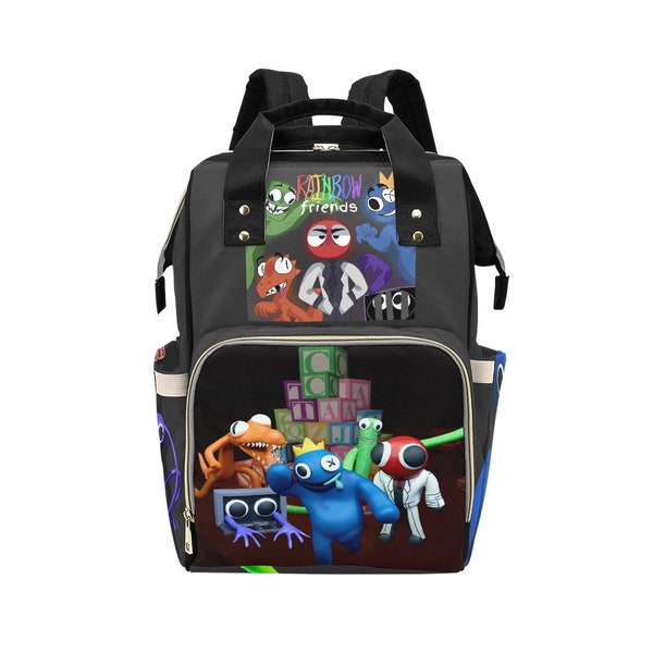 Rainbow Friends Backpack - Etsy