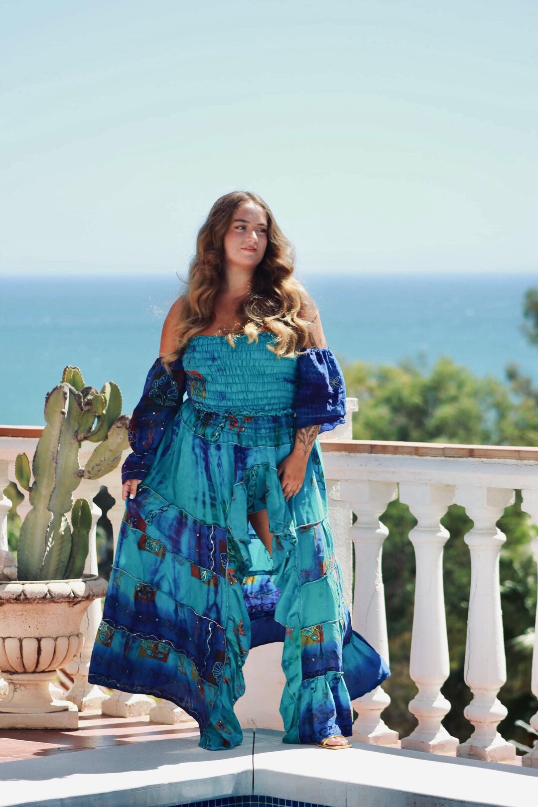 Boho Two Piece Top and Skirt Set - Etsy