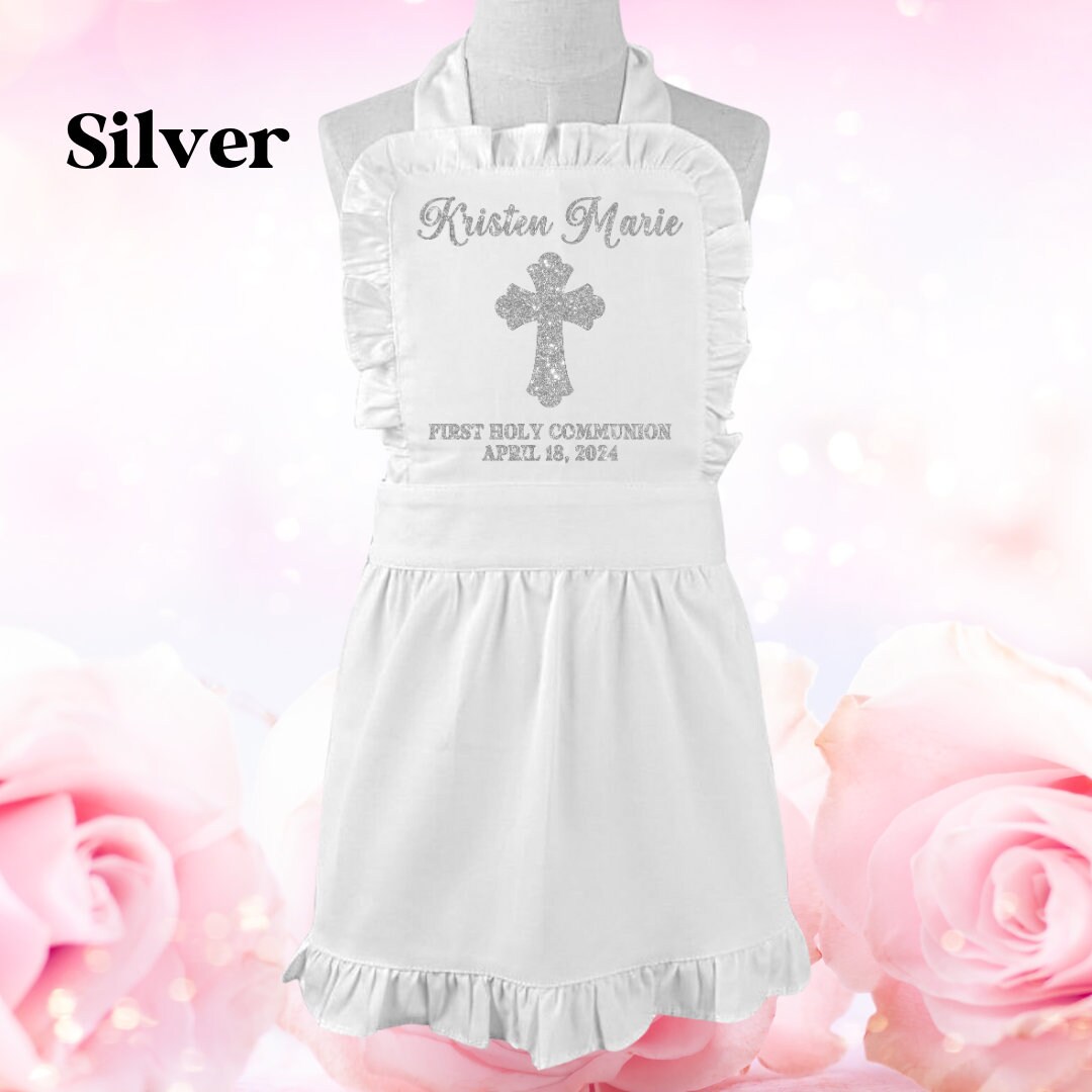 Communion Apron, Communion Dress Apron - Etsy