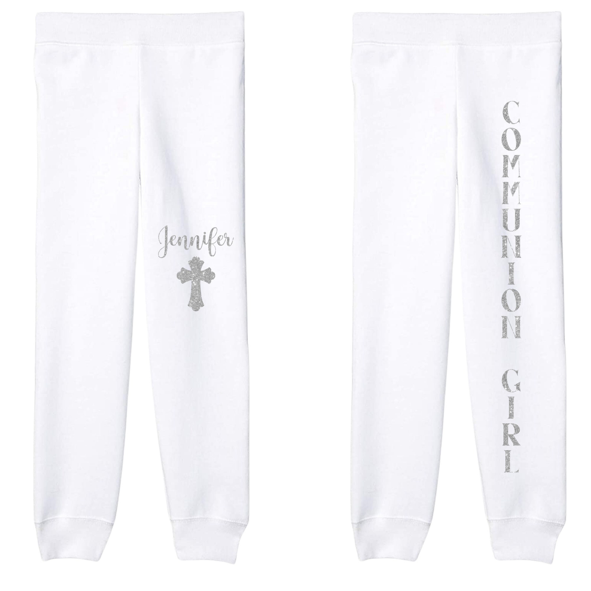 First Holy Communion Zip up Hoodie and Jogger Set, Communion Girl - Etsy