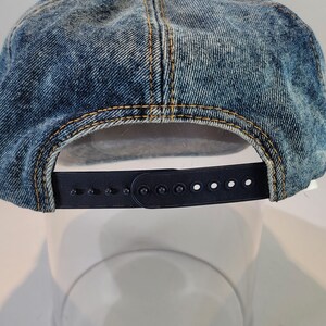 Vintage Nashville Acid Wash Denim Snap Back Cap - Etsy