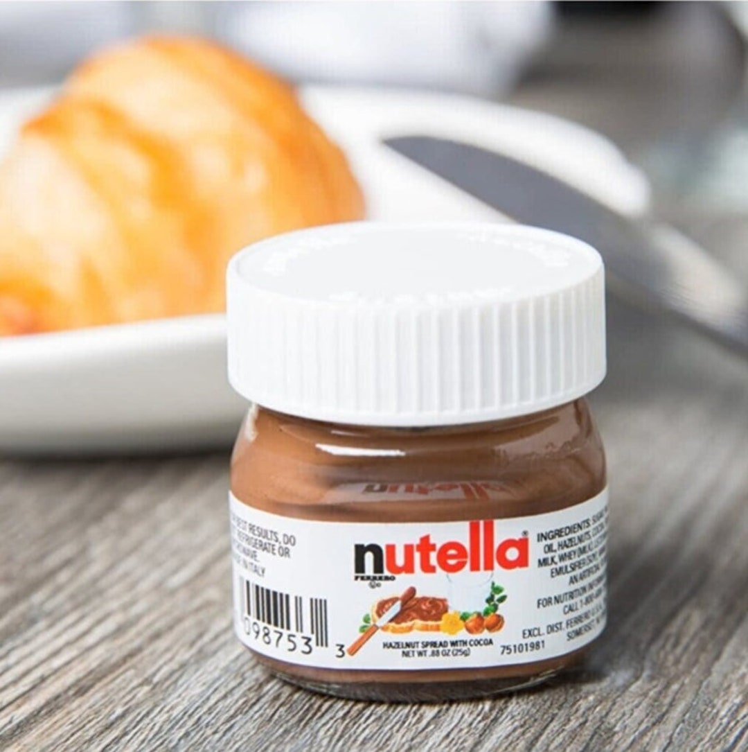 Personalized Mini Nutella Jars personalized Gift Chocolate - Etsy