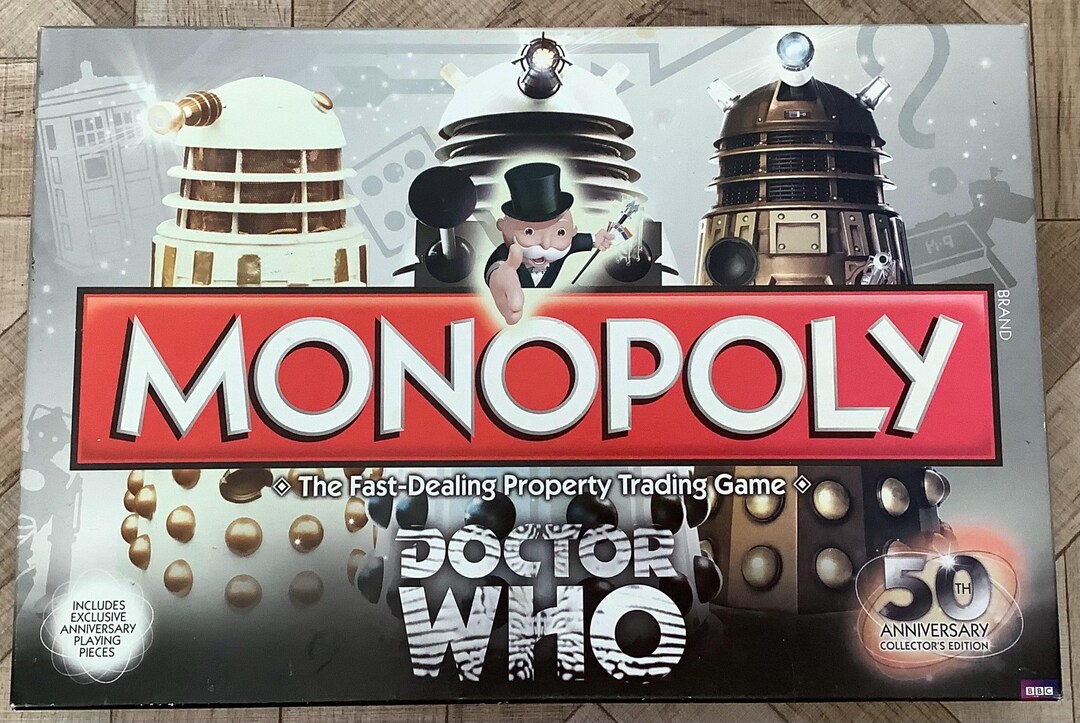 Monopoly Doctor Who 50th Anniversary Collector’s Edition - Etsy Australia