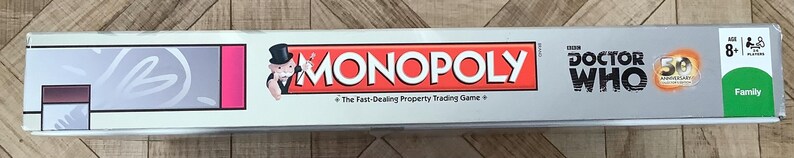 Monopoly Doctor Who 50th Anniversary Collector’s Edition - Etsy Australia