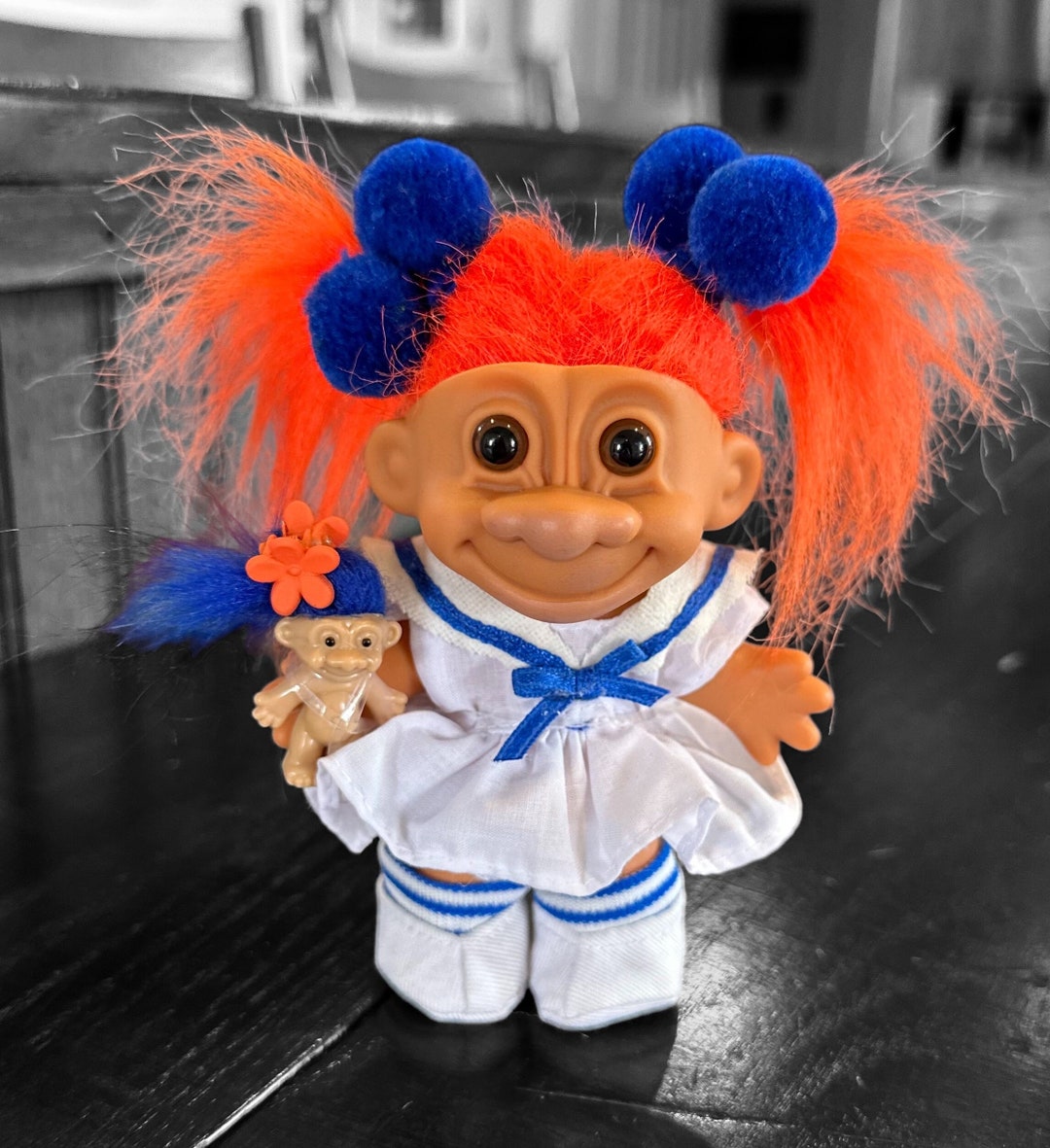 Vintage Troll Doll 4 Russ Troll Navy Babe With Etsy