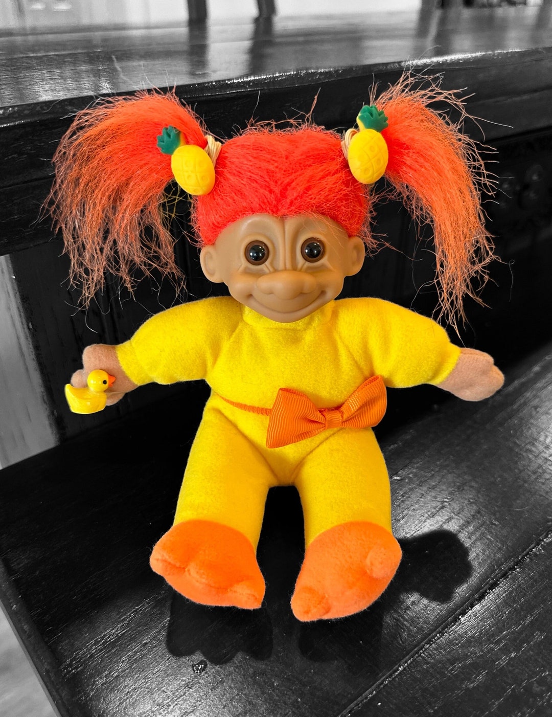 Vintage Troll Doll 7 Plush and Soft Troll Doll Duck - Etsy