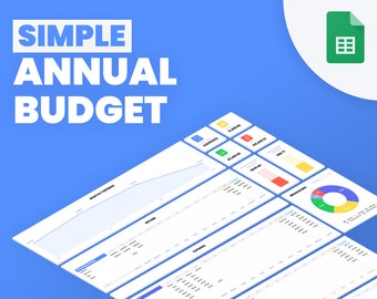 2024 Annual Budget Google Sheets Budget Template Financial Planner ...