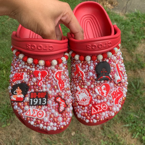 Delta Sigma Theta Shoes - Etsy