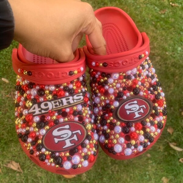 San Francisco 49ers Croc Charm - Etsy