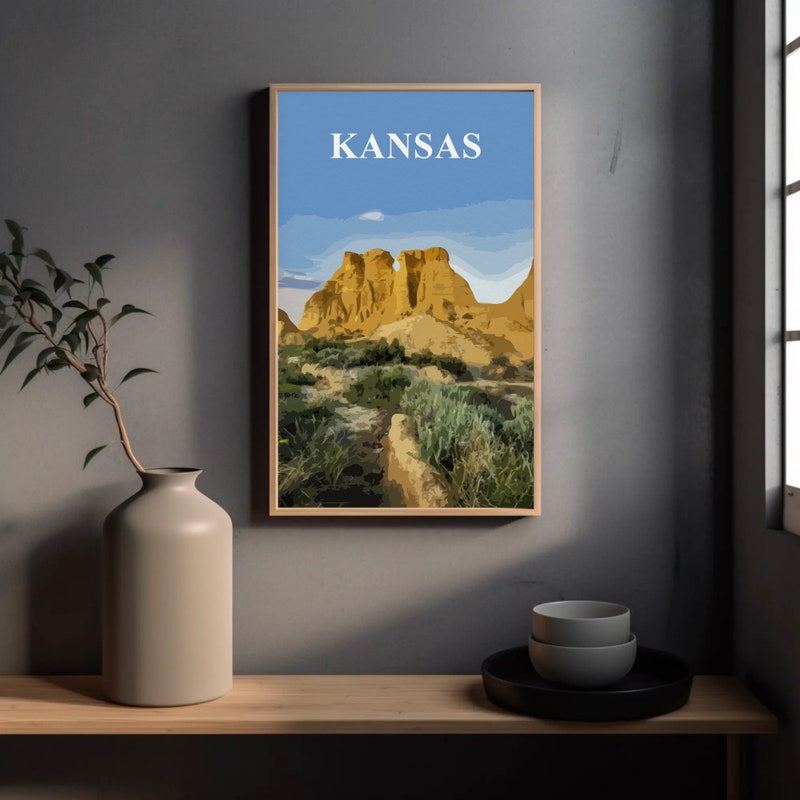 Prairie Landscape - Etsy