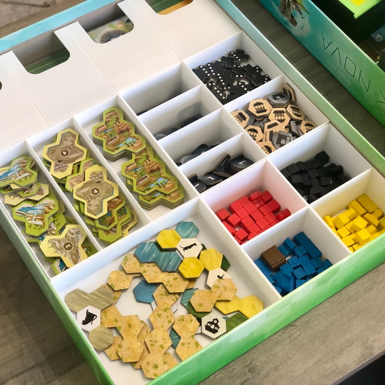 ARK NOVA Inserts / Organizer for the Board Game by Am-media.biz (3d Printable Files) - Etsy
