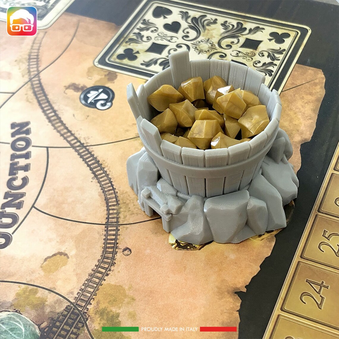 Western Legends Golden Nuggets Holder Scenery High Quality Miniatures ...