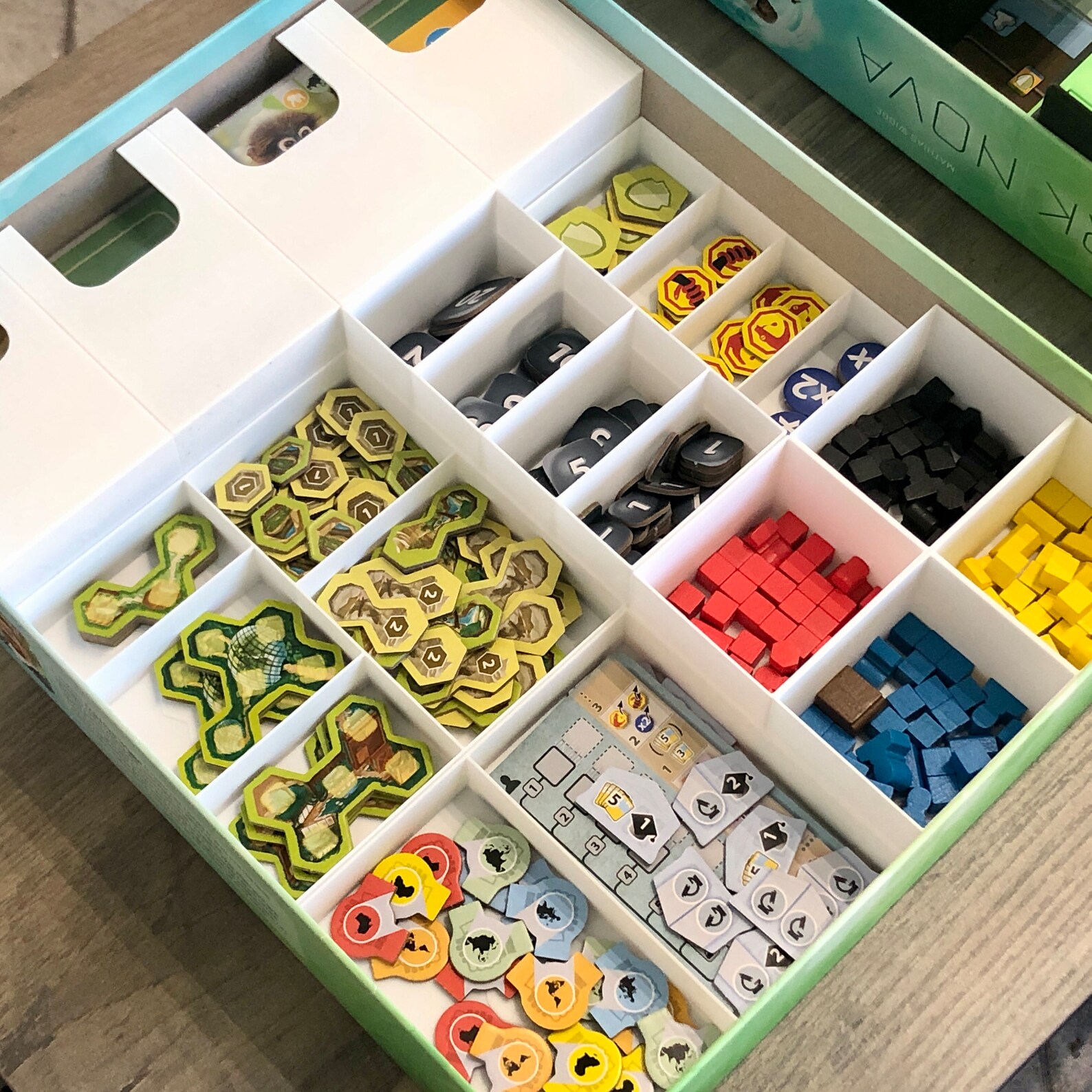 ARK NOVA Inserts / Organizer for the Board Game by Am-media.biz (3d Printable Files) - Etsy