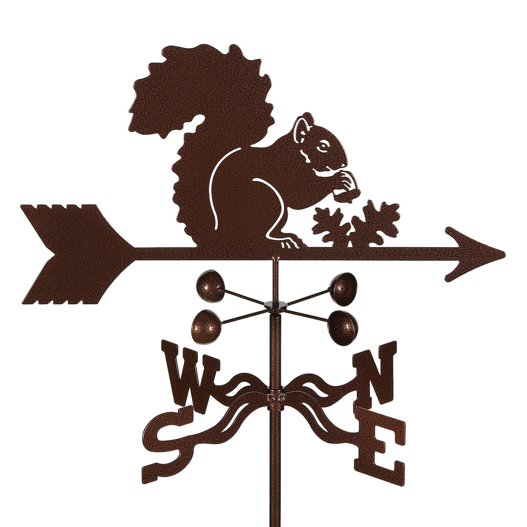 Hand-crafted Squirrel Weathervane W/warranty - Etsy