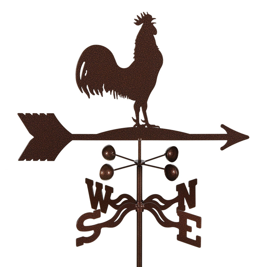 Hand-crafted Rooster Weathervane W/warranty - Etsy