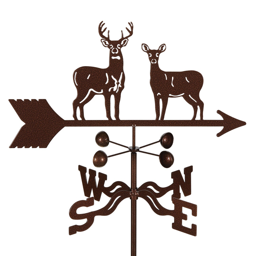 Hand-crafted Deer Weathervane W/warranty - Etsy