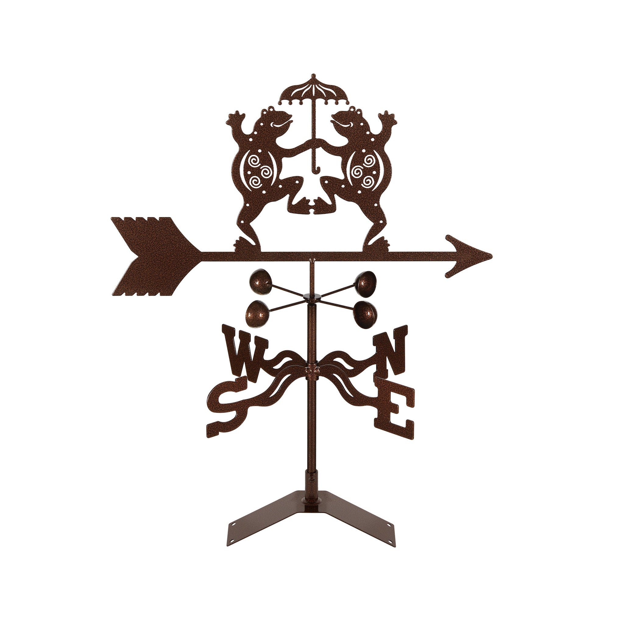 Hand-crafted Frogs Dancing Weathervane W/warranty - Etsy