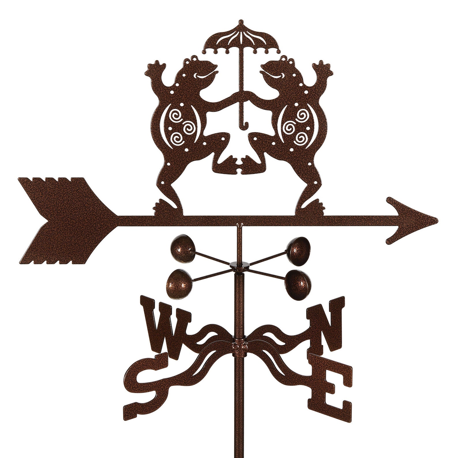 Hand-crafted Frogs Dancing Weathervane W/warranty - Etsy