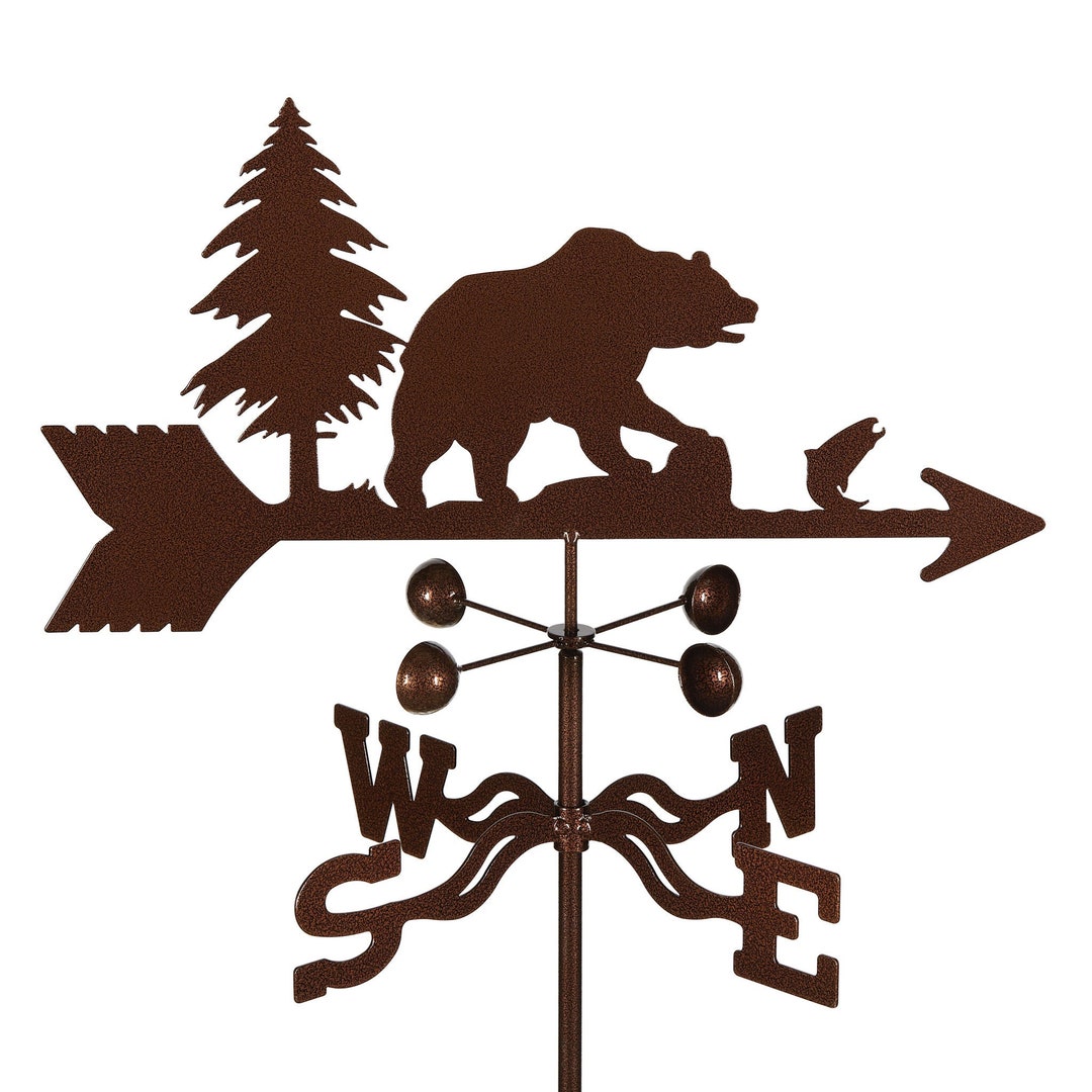 Hand-crafted Bear Weathervane W/warranty - Etsy