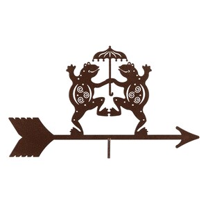 Hand-crafted Frogs Dancing Weathervane W/warranty - Etsy
