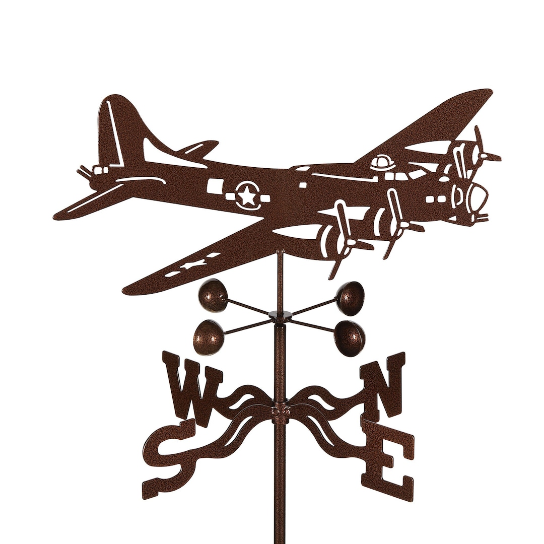 Hand-crafted B-17 Airplane Weathervane W/warranty - Etsy
