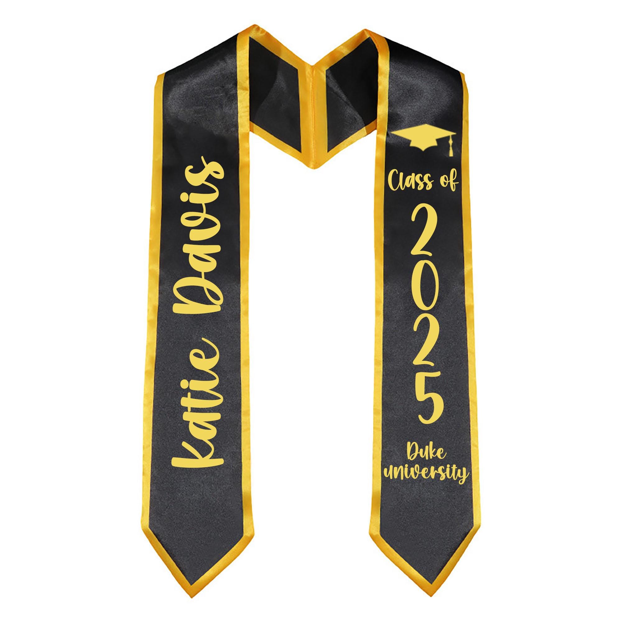 Custom Graduation Stole, Custom Personalized Stole, Custom Class of ...