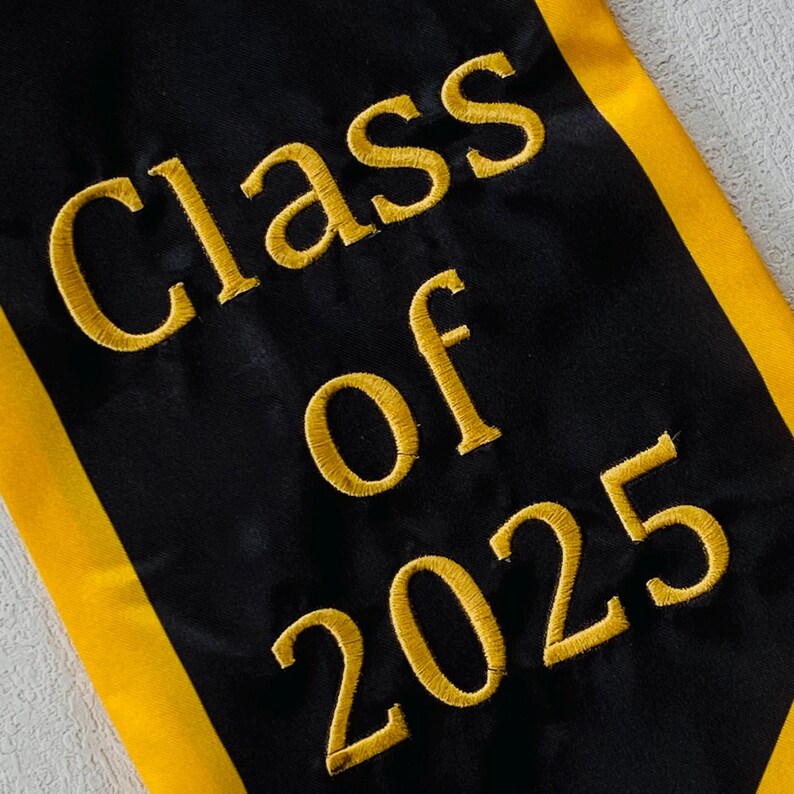 Custom Embroidered Graduation Stoles Slanted, Radiography Graduation ...