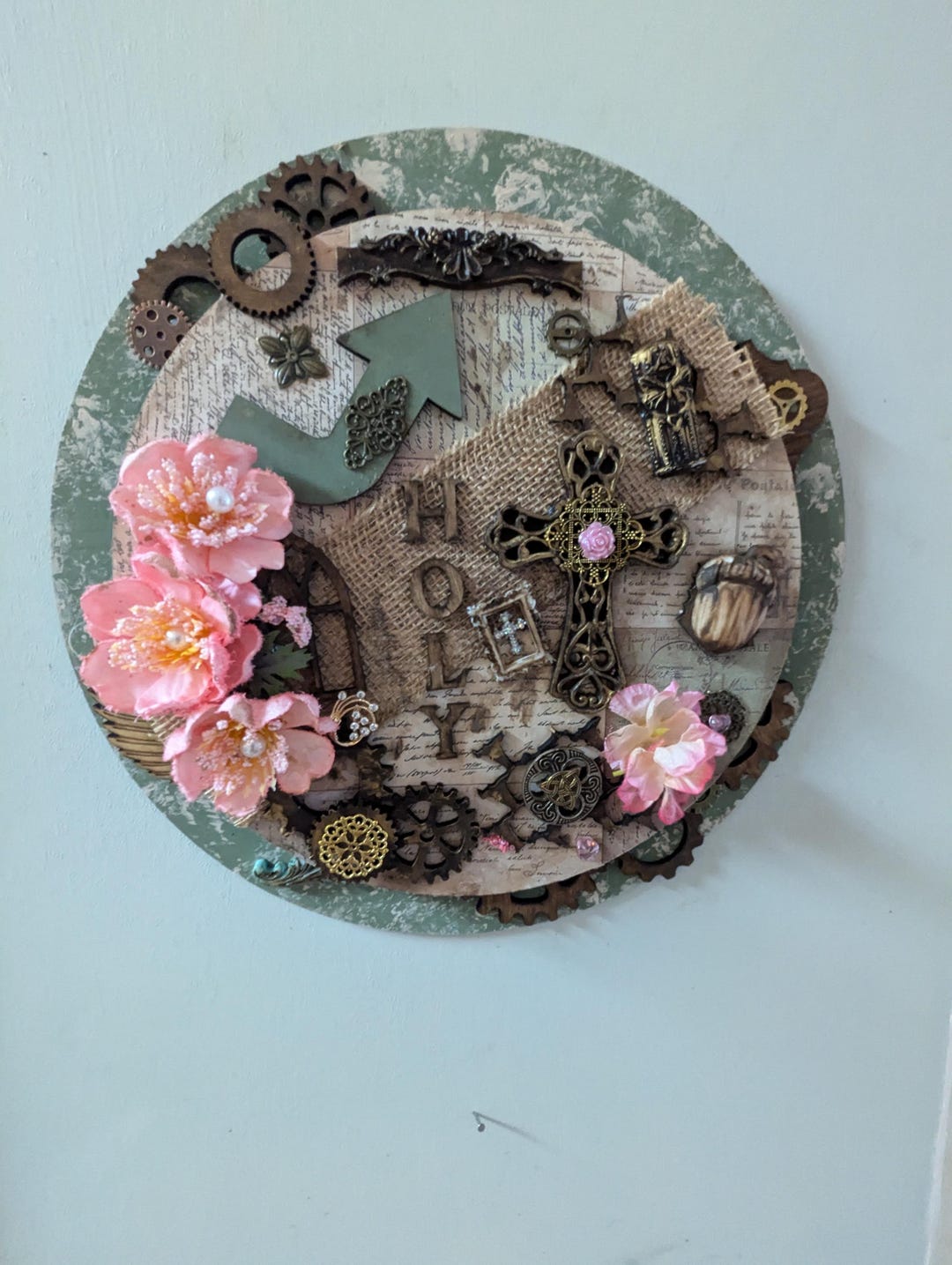 Decorative Round Inspirational Wall Decor - Etsy