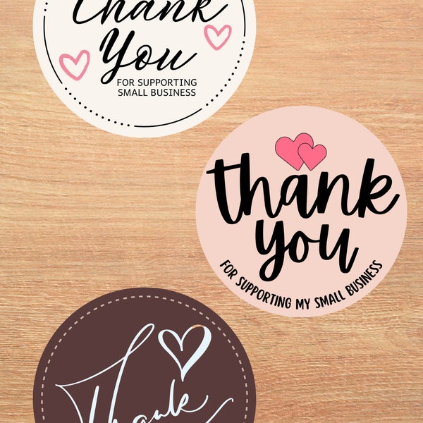 Thank You Small Business Digital - Etsy