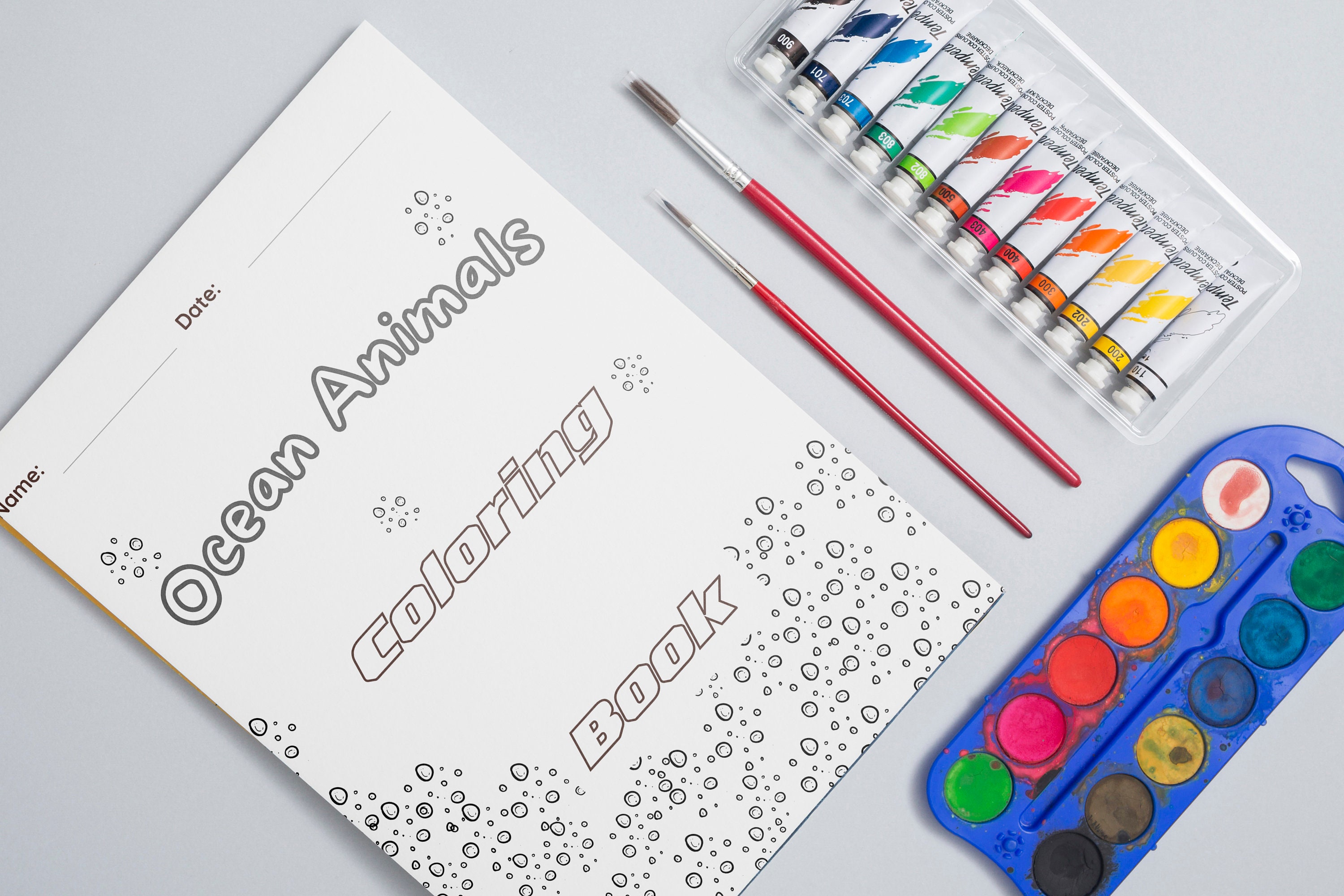 Printable Ocean Animal Coloring Pages | Coloring Book| Coloring Page ...