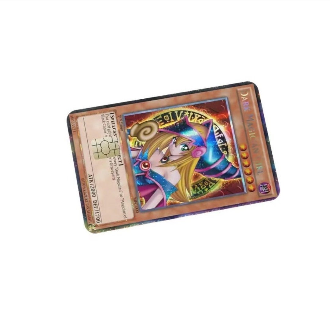Holographic Anime Credit Card Decal - Etsy