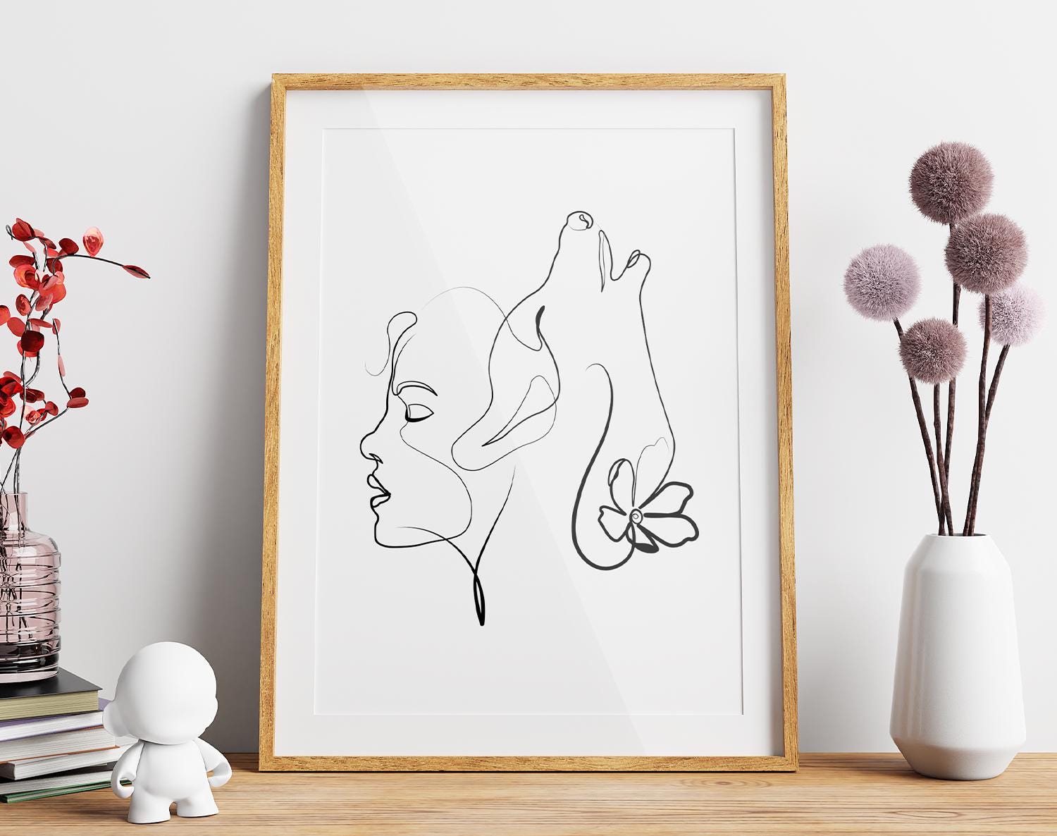 Dessin Au Trait Du Loup Maléfique