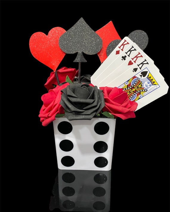 Dice Centerpiece Decorations