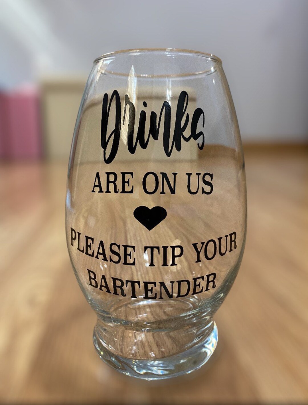 Tip Your Bartender Jar - Etsy