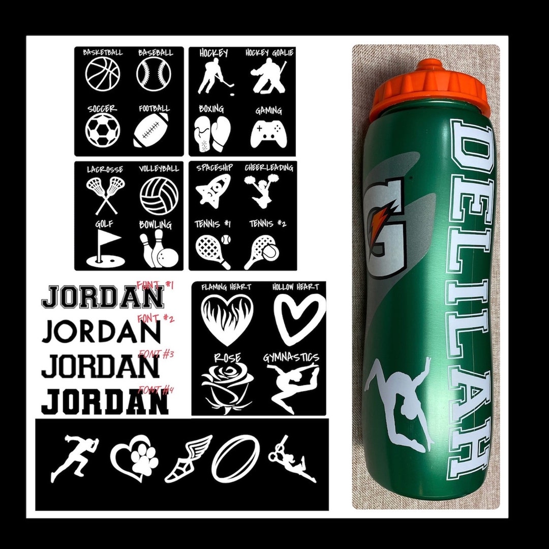 Personalized Gatorade Bottles- Birthday Party Favors, Basketball ...