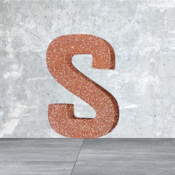 Standing Gold Letters - Etsy