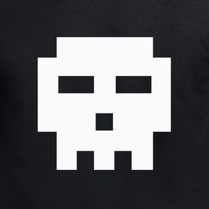 Pixel Skull Digital Files Design Files Cricut SVG Silhouette Cameo PNG ...