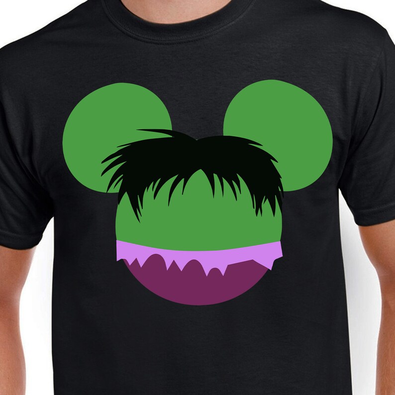 Mickey Hulk Digital Files Design Files Cricut SVG - Etsy Canada
