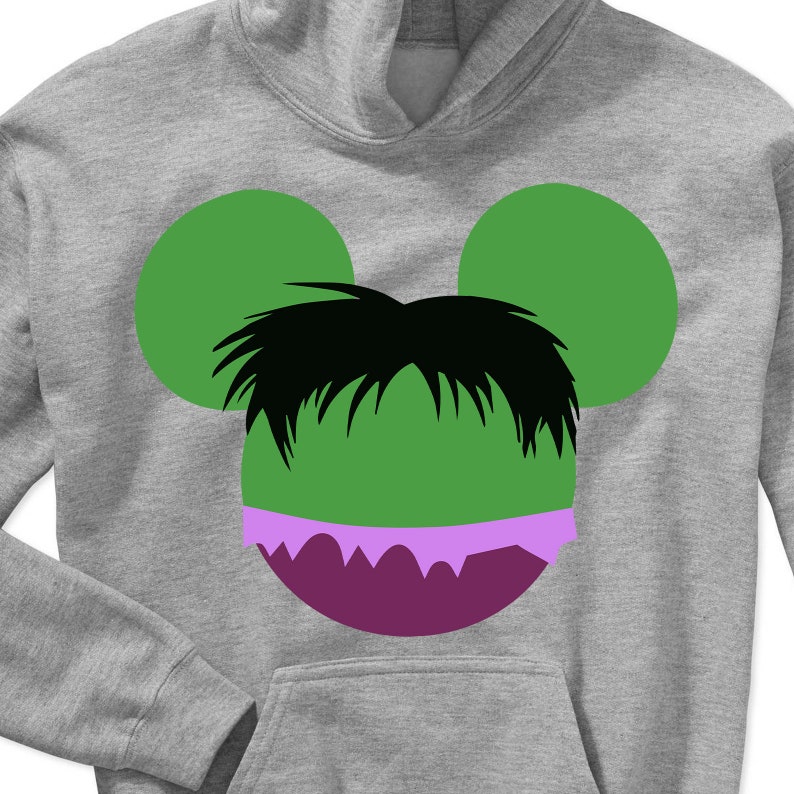 Mickey Hulk Digital Files Design Files Cricut SVG - Etsy