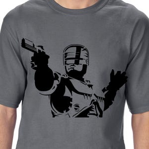 Robocop Digital Cut Files Design Files Cricuit SVG Silhouette Cameo PNG ...