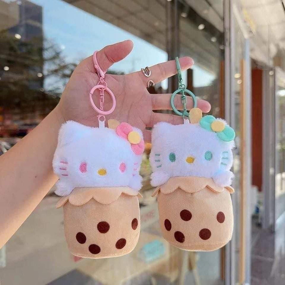 Kawaii Boba Keychain Plush - Etsy