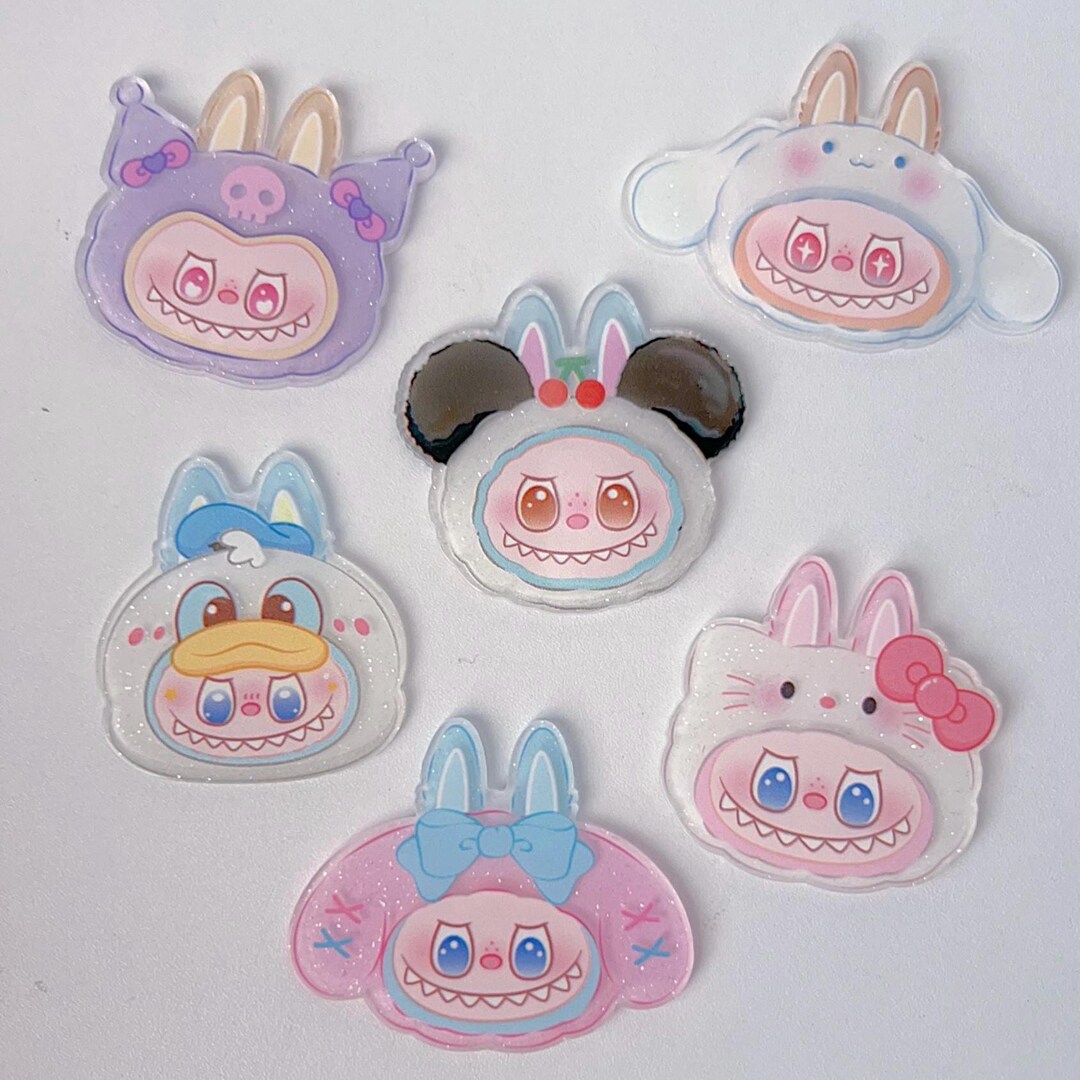 Kawaii 1pc Labubu Acrylic - Etsy