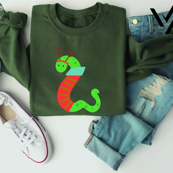 Snake Sweater - Etsy