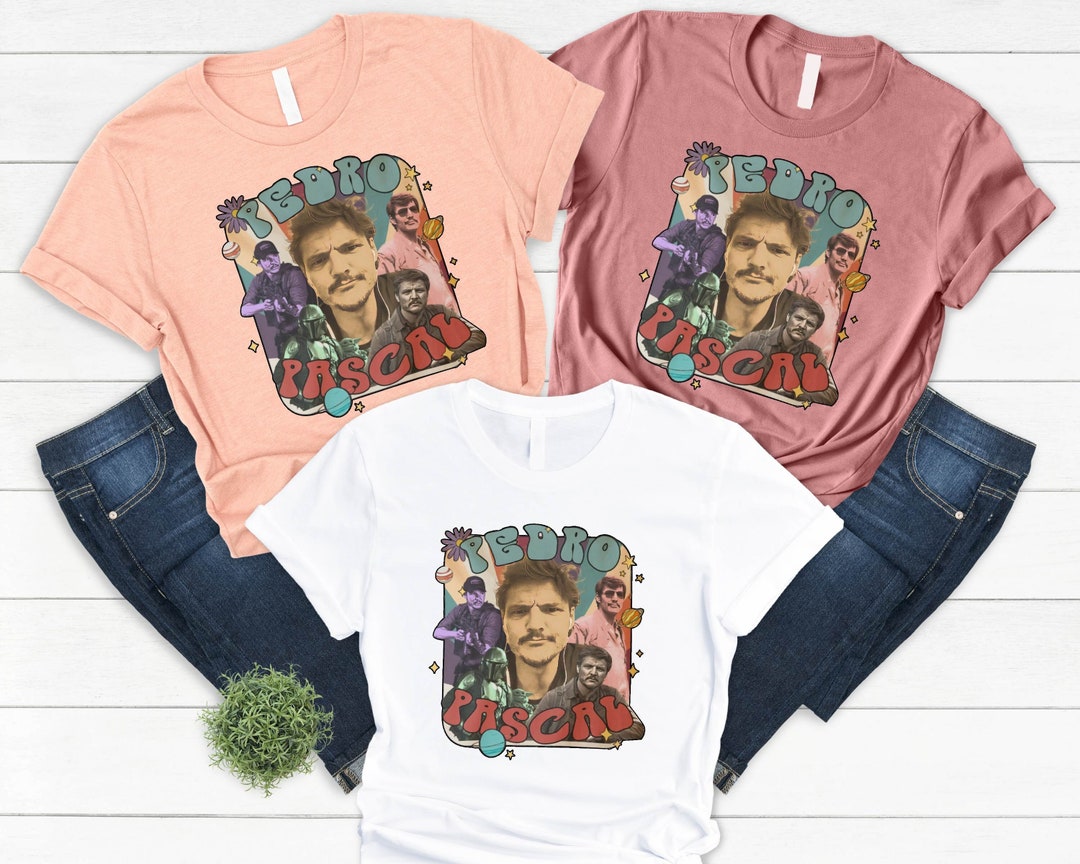 Pedro Pascal Shirt, Pedro Pascal 90s Shirt, Narco Pedro Pascal Fans ...