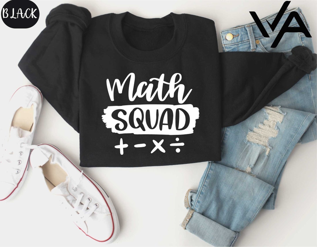 Math Squad Sweatshirt, Math Lover Sweatshirt, Math Lover Hoodie, Math ...