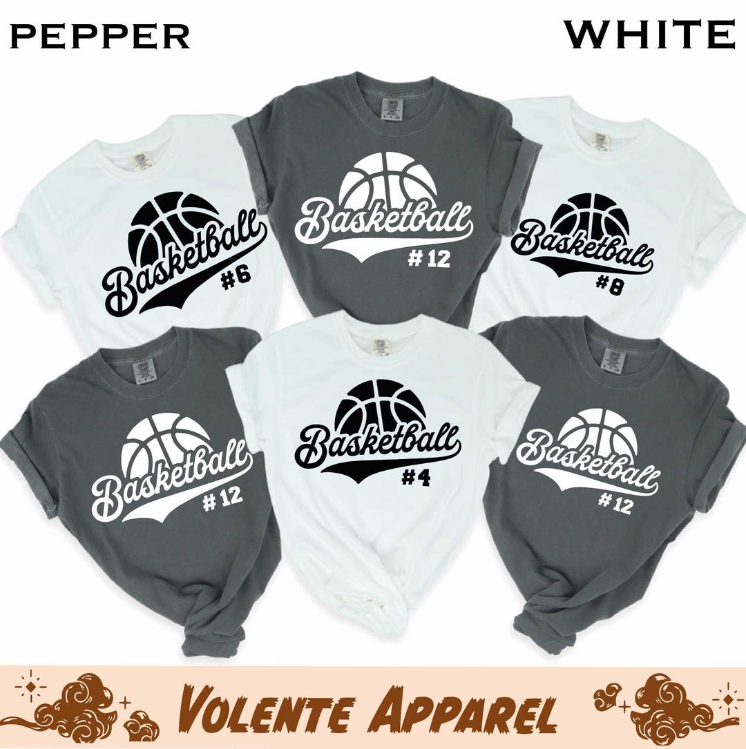 Basketball Custom Number Shirt, Number Shirt, Your Number Shirt, Custom ...